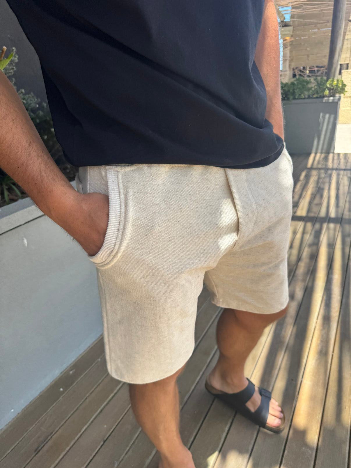 Bermuda Deportiva Rústica Arena – BOHEMIAN DESIGN UY